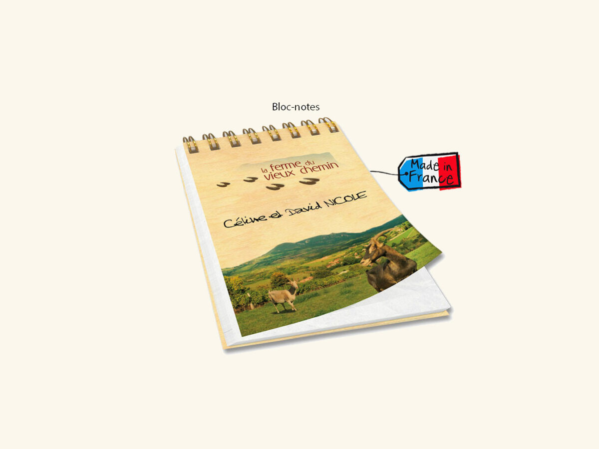 Carnet à spirales couverture bois personnalisable format A6